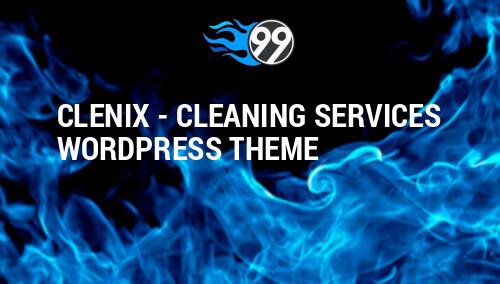 Clenix - Cleaning Services WordPress Theme - 99Plugs